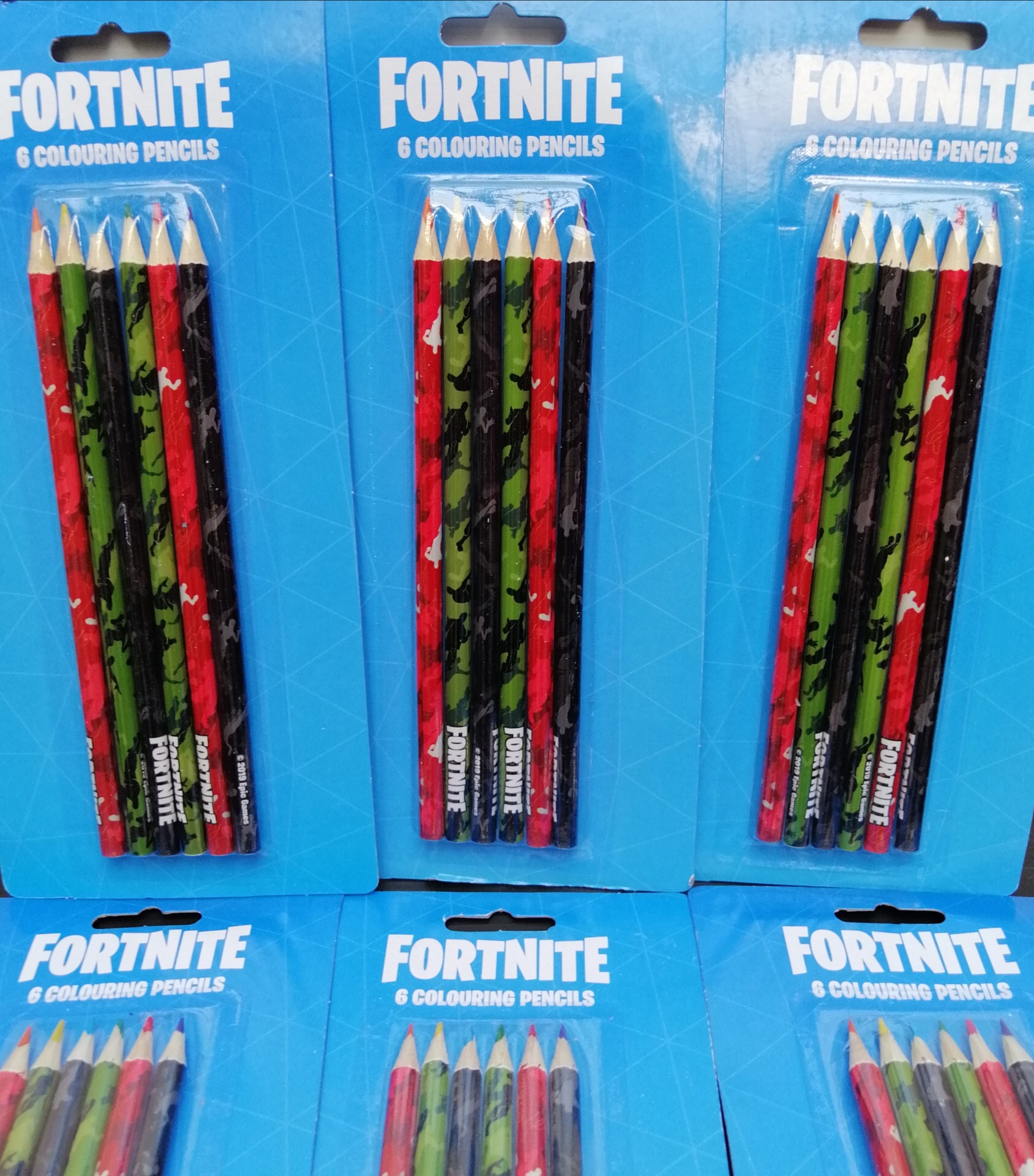 pack de crayons couleurs fortnite